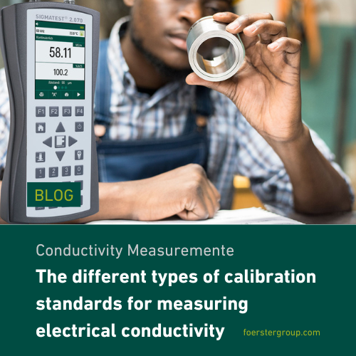 The different types of calibration standards for measuring electrical ...